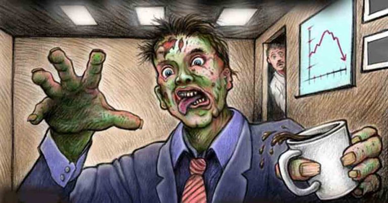 Cómo saber si eres un empleado zombie | Casacochecurro