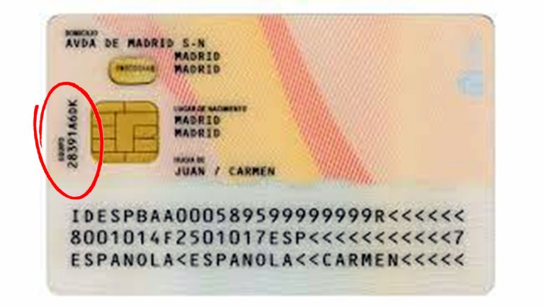 ¿Qué es el número de equipo de expedición en el DNI y dónde está ...