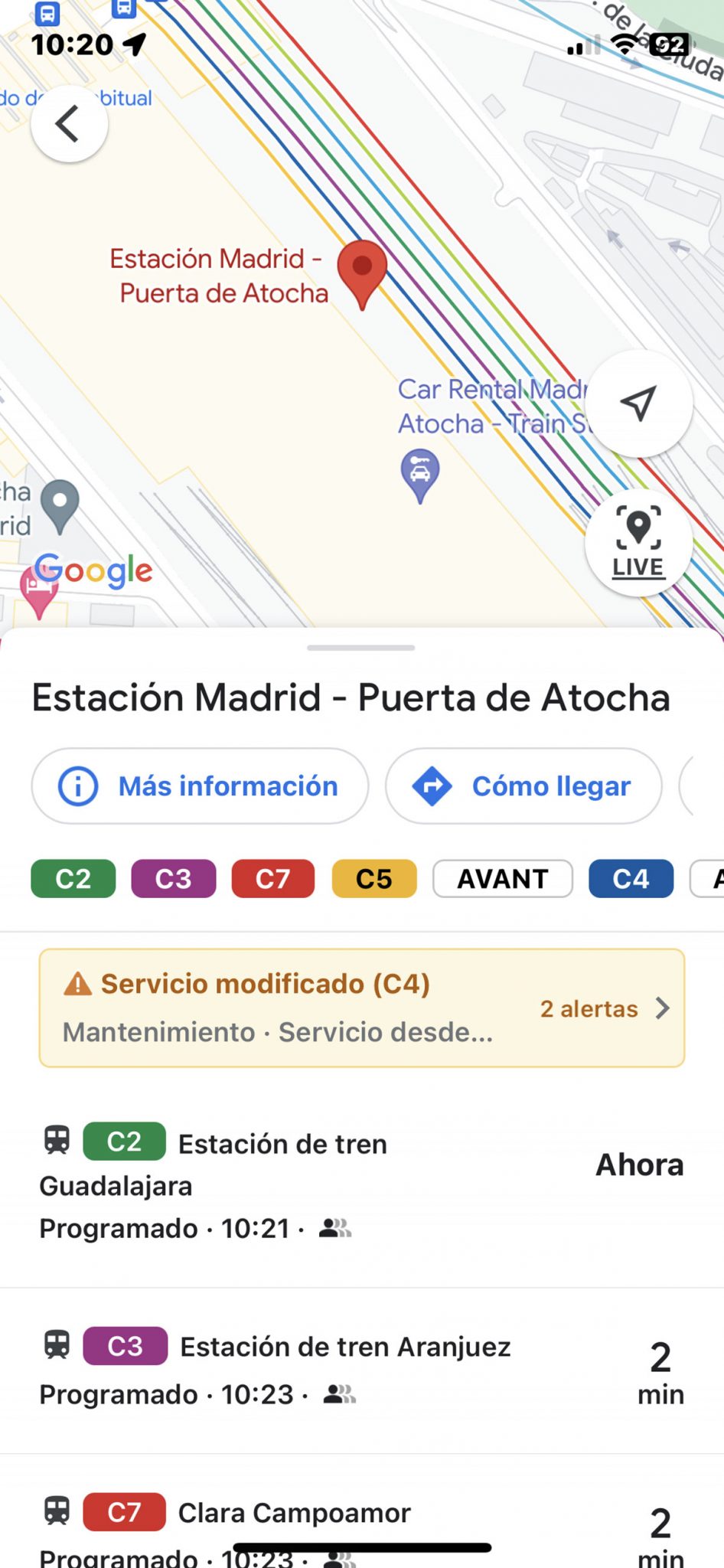 Cómo localizar una parada de autobús, tren o metro en Google Maps y ...