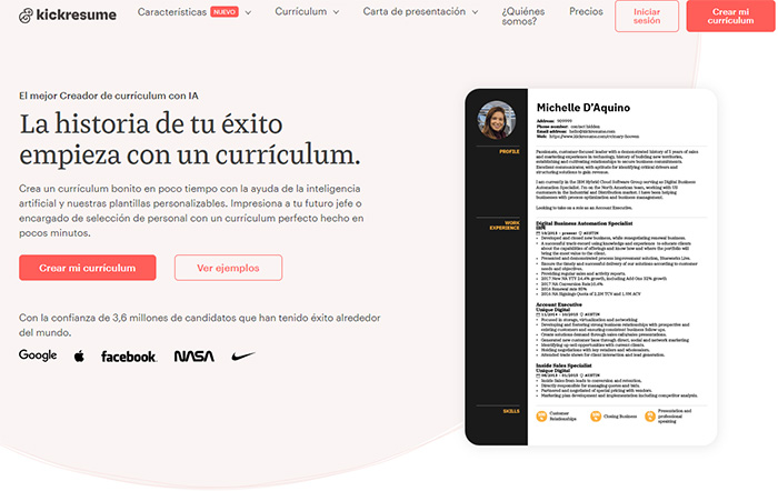 Estas son las 6 mejores páginas para crear un currículum gratis con IA ...